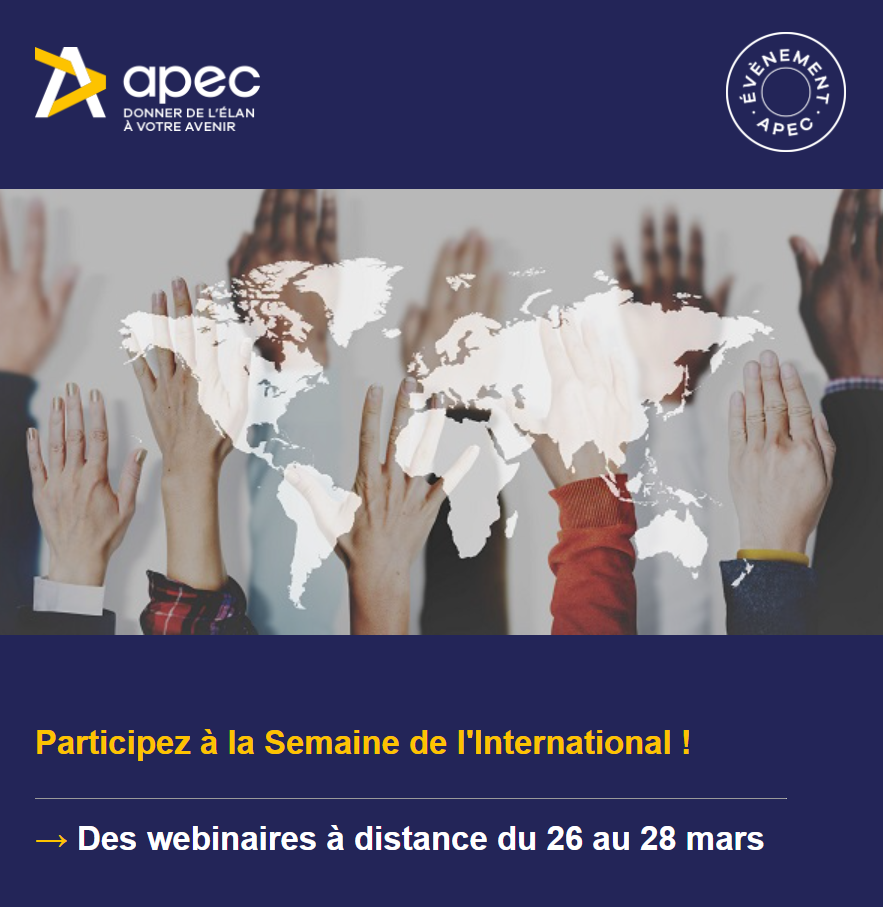Apec Webinar: International opportunities - Discover programs and schemes for 18-35 year olds