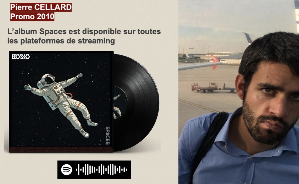 Pierre Cellard (promo 2010) se lance dans la musique avec son premier ...