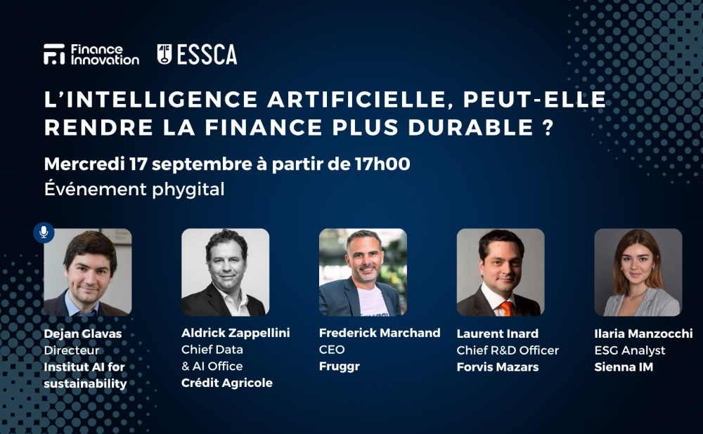 Conference: Can artificial intelligence make finance more sustainable?